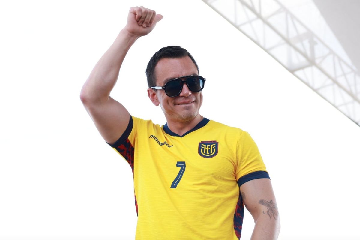 Daniel Noboa estuvo presente en la derrota de Ecuador ante Costa de ...
